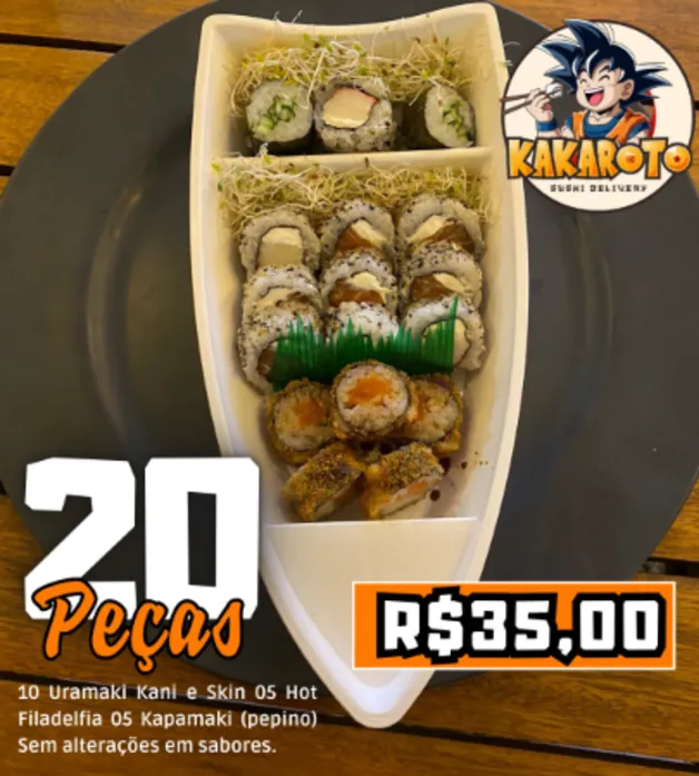 Kakaroto Sushi Delivery